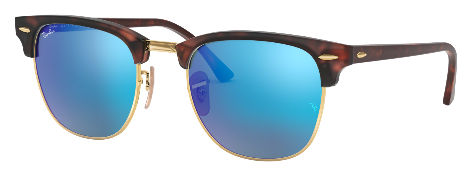 Ray-Ban Clubmaster Classic RB3016 Mirror Glass Sunglasses | Bass Pro Shops
